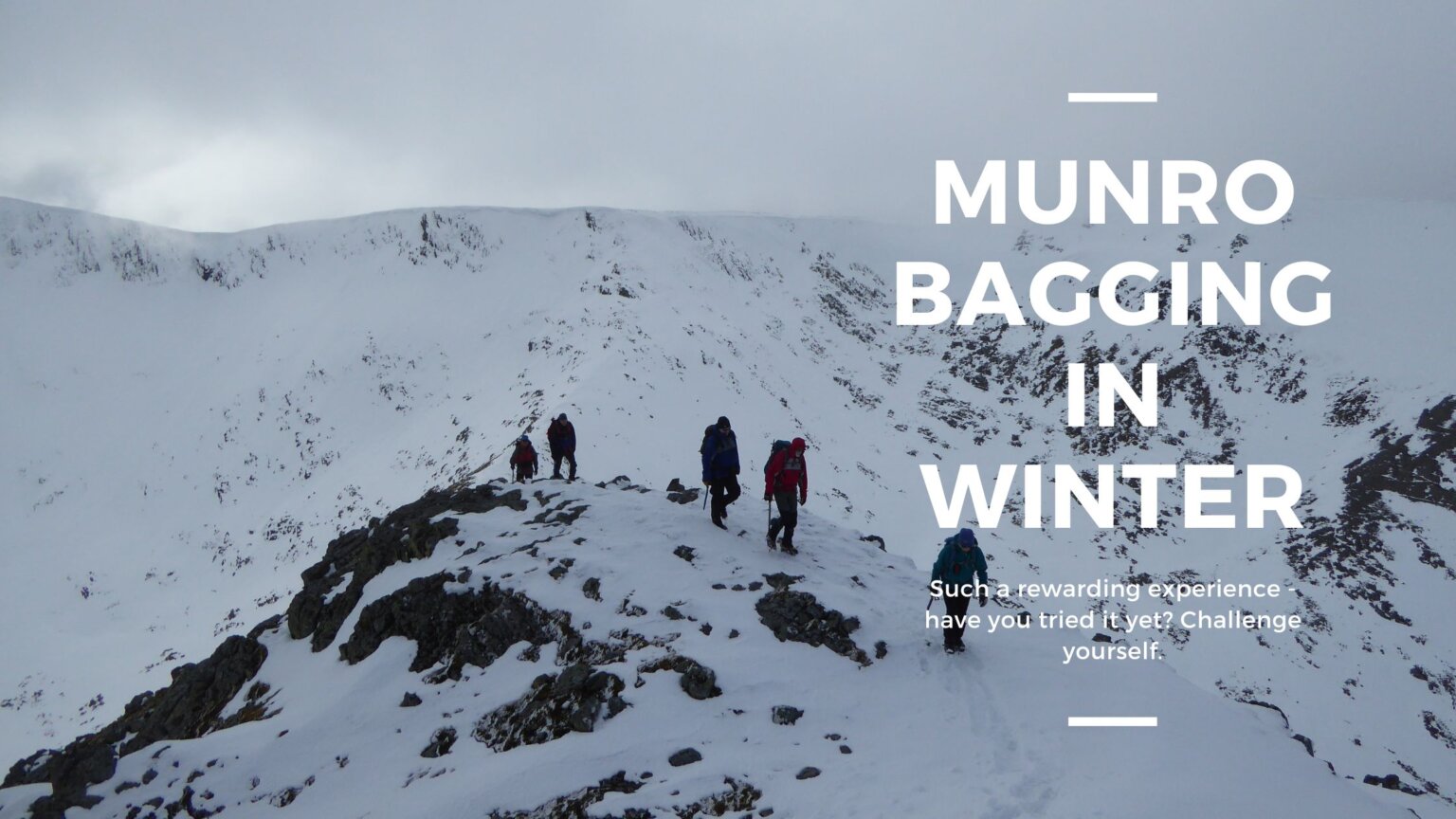 Bagging Munros in winter - Scot Mountain Holidays